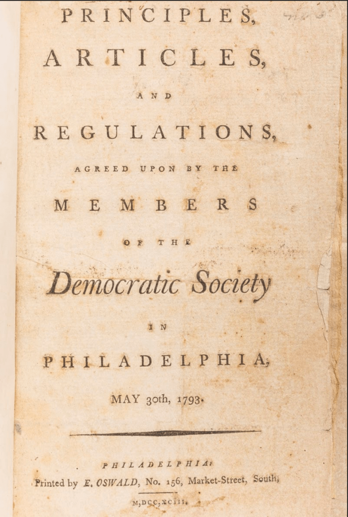 #WomenAlsoKnowDemocracy: Women, Print Culture, and Transatlantic ...