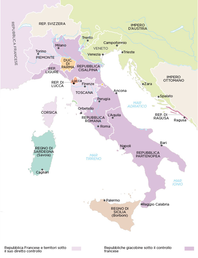 Italians Crossing the Caribbean: Two Case Studies – Age of Revolutions